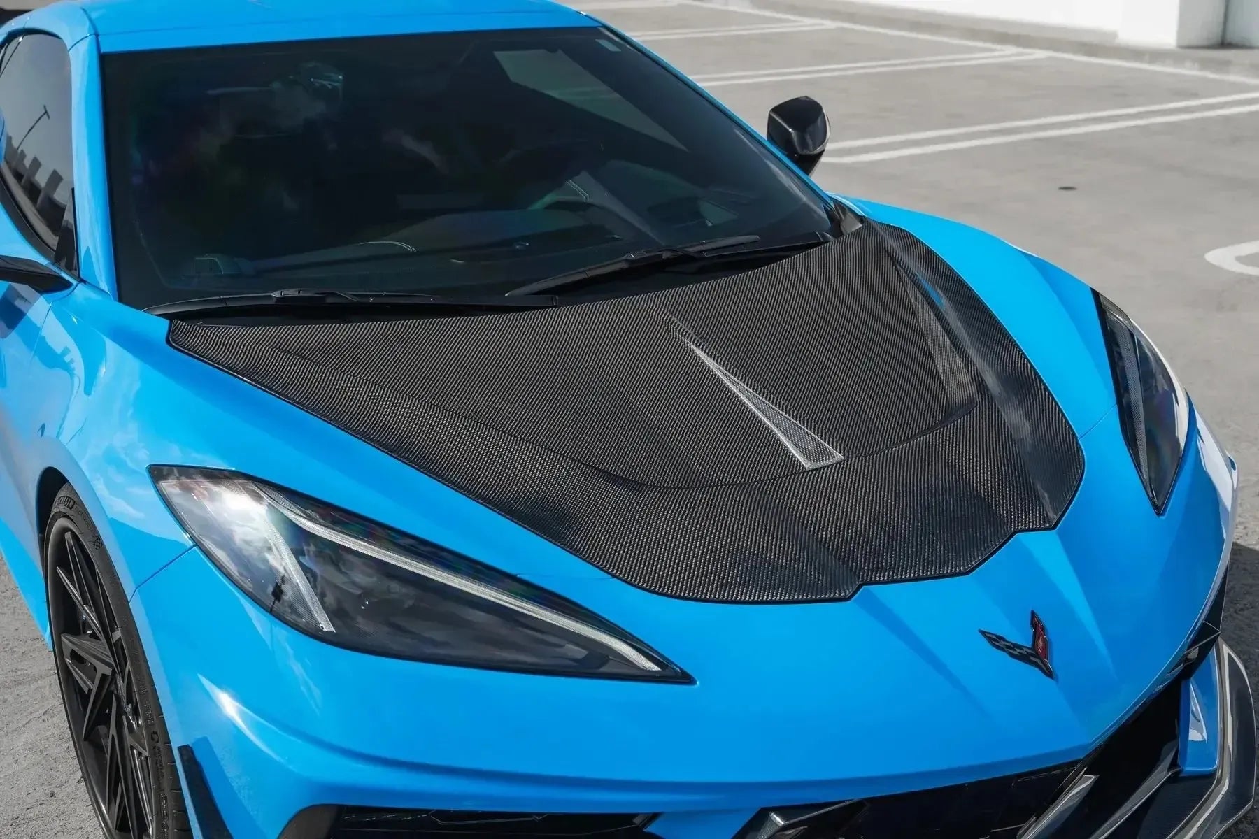 Terrific C8 Corvette Carbon Fiber Hood Images