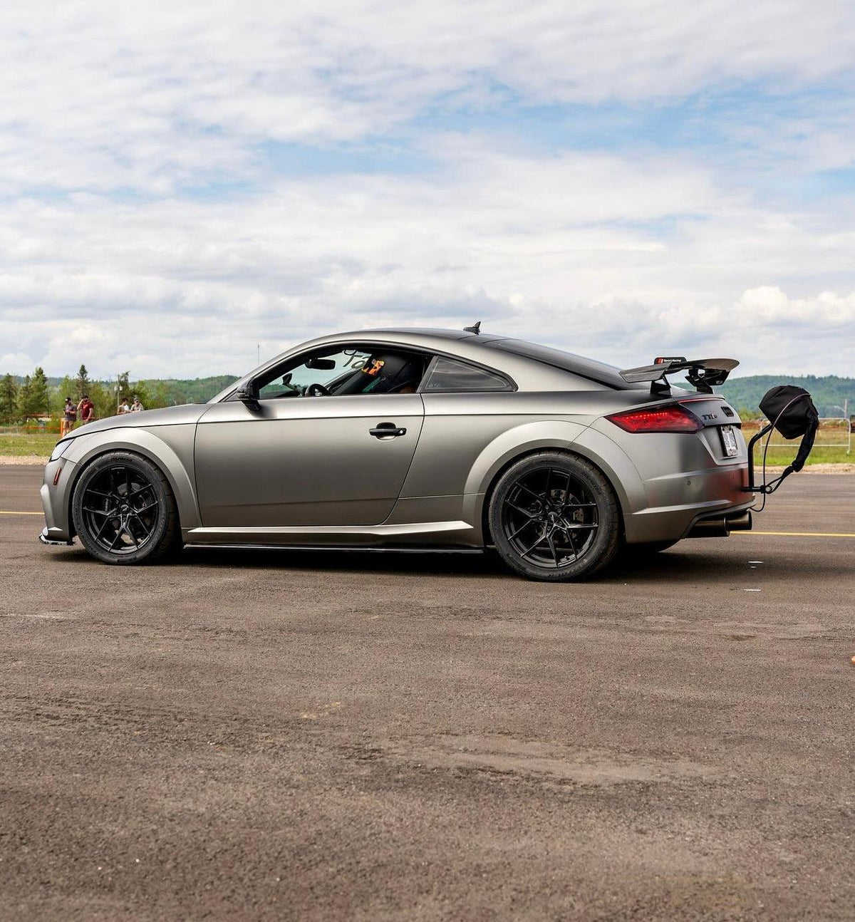Audi TTRS Carbon Fiber Dual Hole Wing | Eurobahndynamics