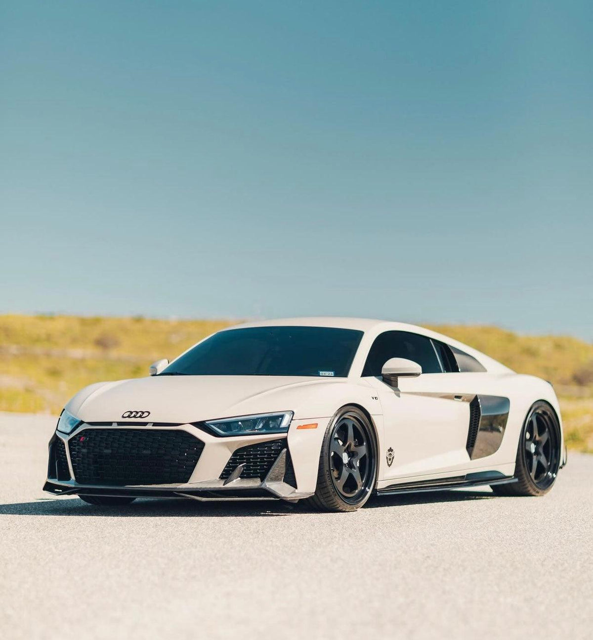 Audi R8 Gen 2 Carbon Fiber Artisan Front Lip 2019-2024