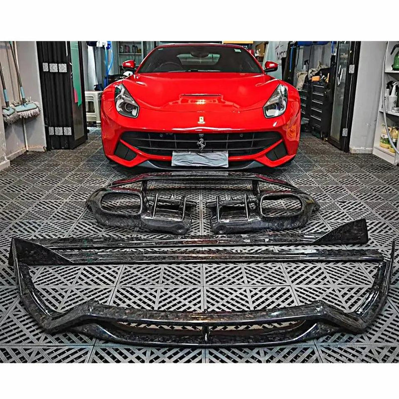 Ferrari F12 Carbon Fiber Aero Kit | Eurobahndynamics