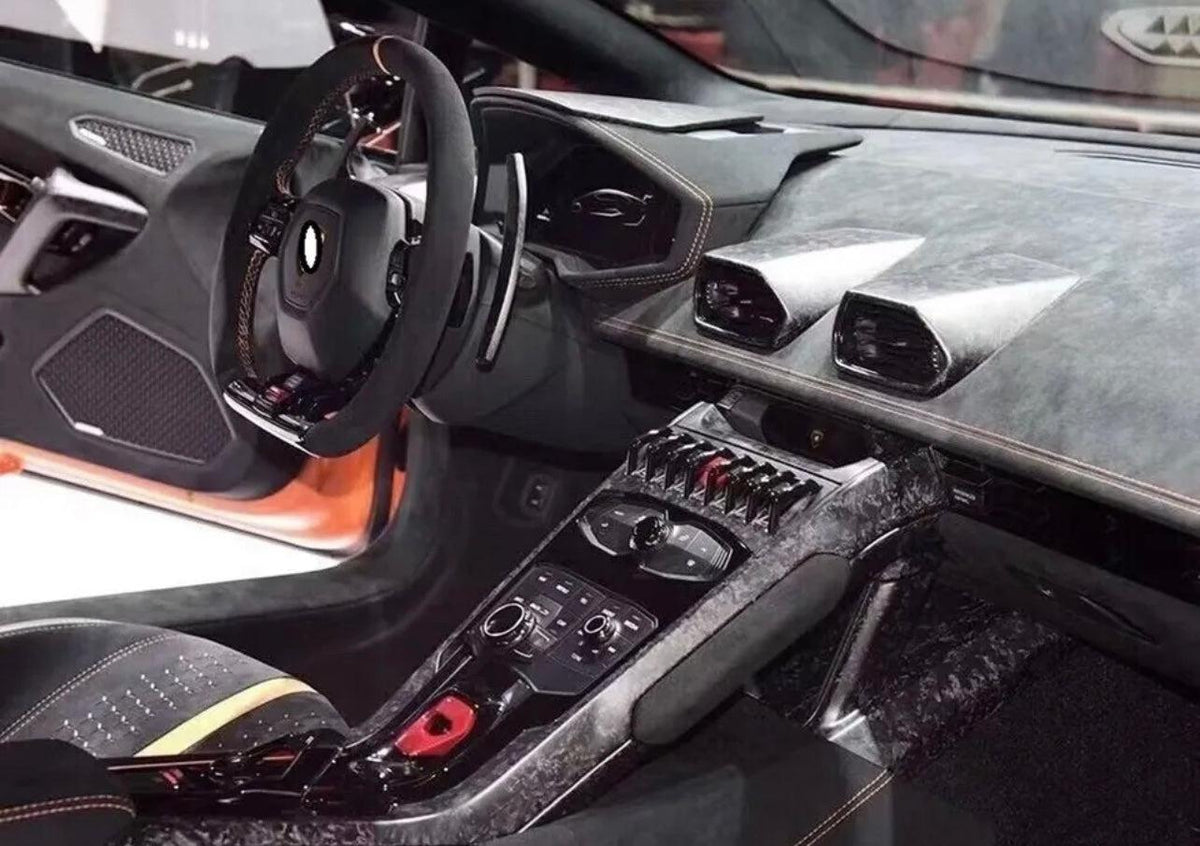 Lamborghini Huracan Carbon Fiber Interior Trims | Eurobahndynamics