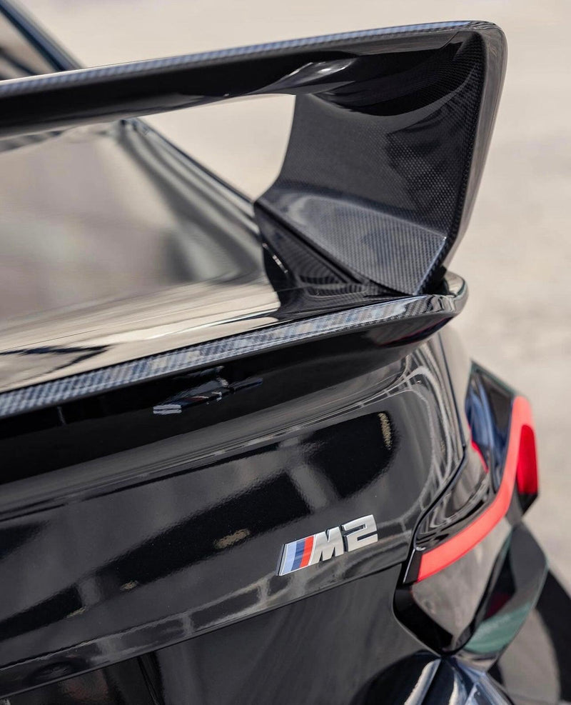BMW G87 M2 Carbon Fiber Artisan LTW Style Wing | Eurobahndynamics