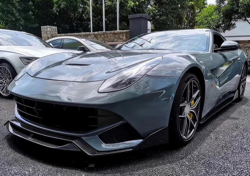 Ferrari F12 Carbon Fiber Artisan Front Lip | Eurobahndynamics