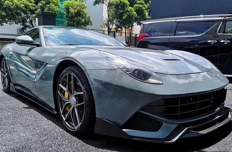 Ferrari F12 Carbon Fiber Artisan Front Lip | Eurobahndynamics