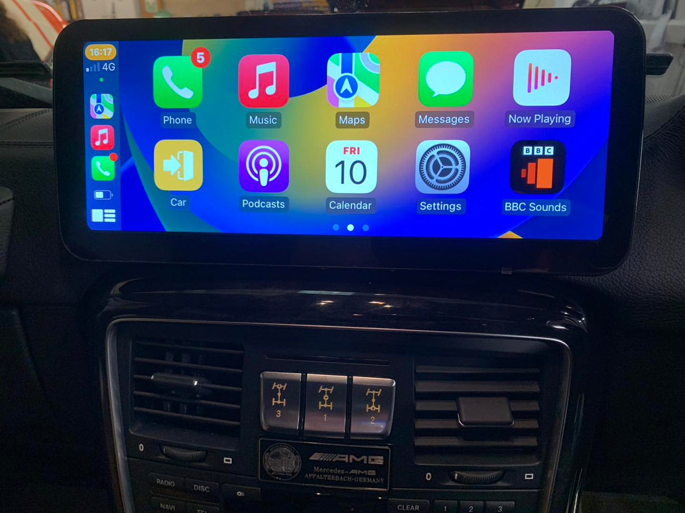 Mercedes G-Wagon 2013-2018 Apple Carplay screen upgrade