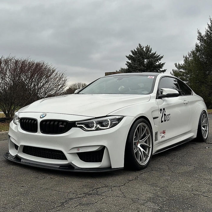 BMW F80 M3/F82/F83 M4 Carbon Fiber GT4 Front Lip | Eurobahndynamics