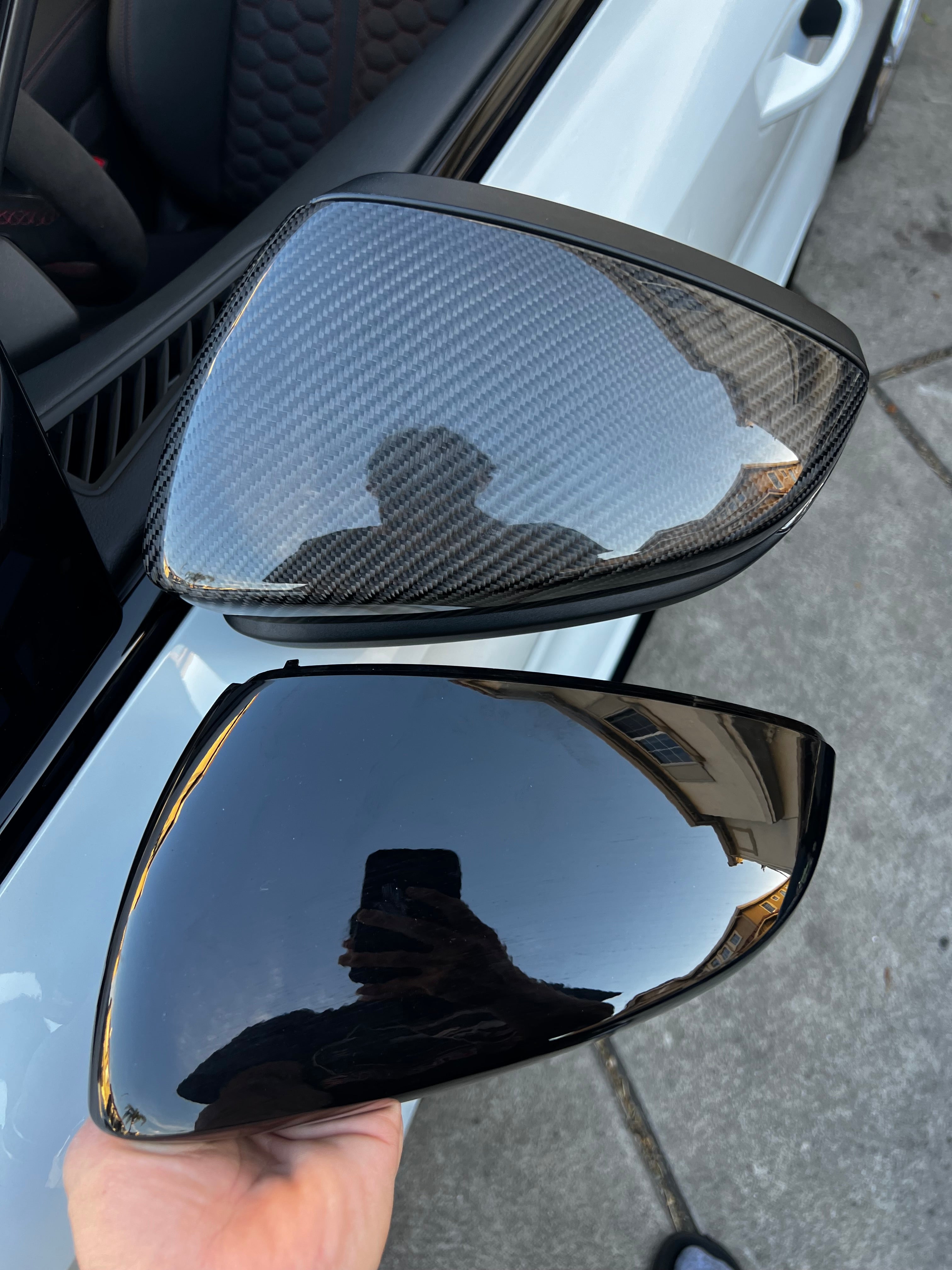 Audi a3 carbon fibre wing mirror store