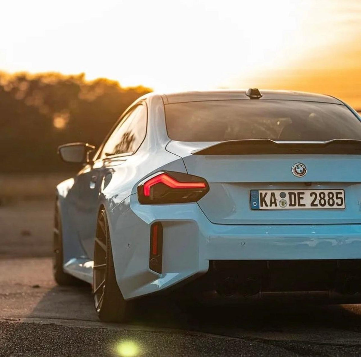 BMW G87 M2/ 2 Series Carbon Fiber Rear Spoiler | Eurobahndynnamics