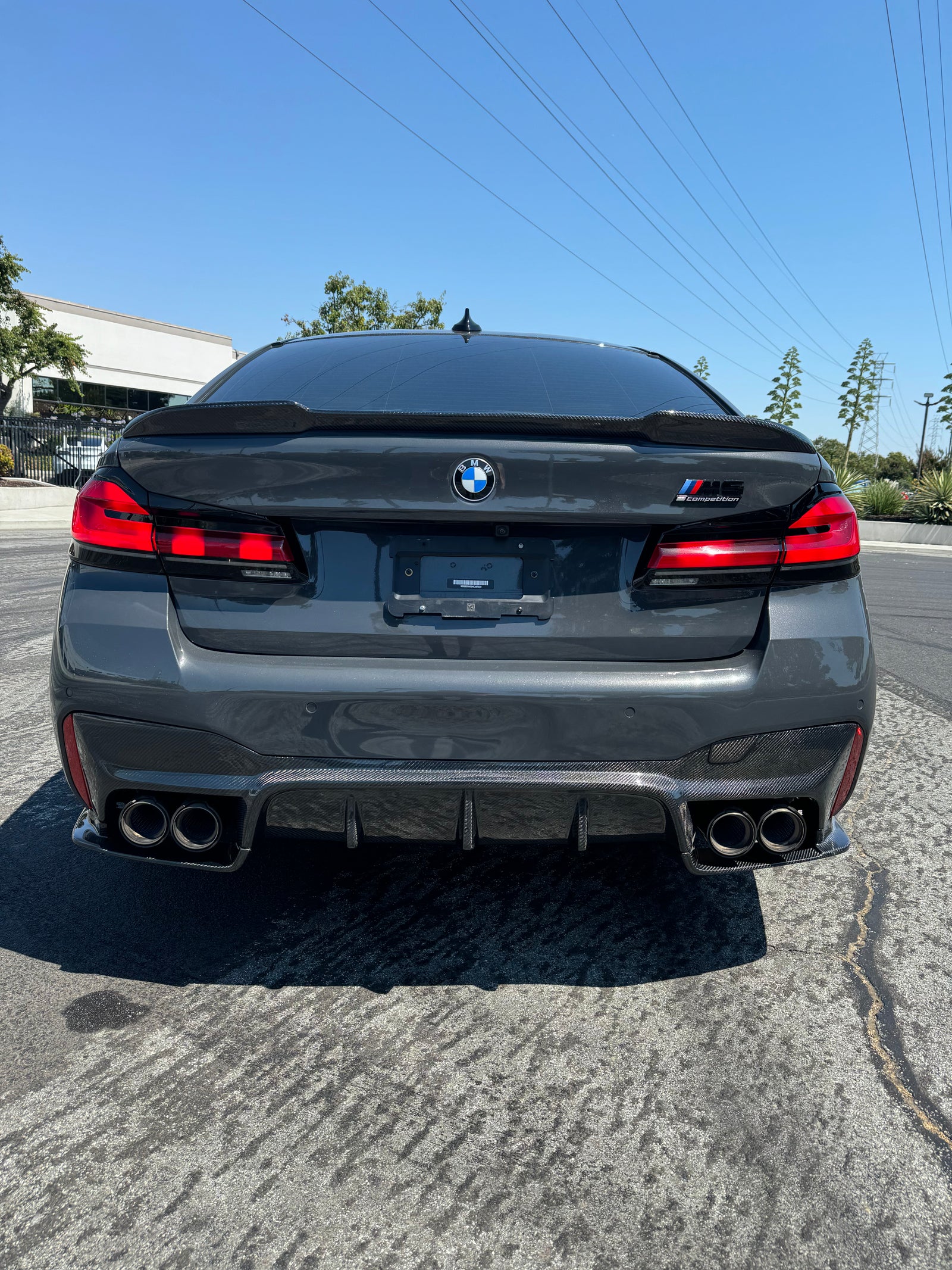 BMW F90 M5 Rear Carbon Fiber Diffuser | Eurobahndynamics