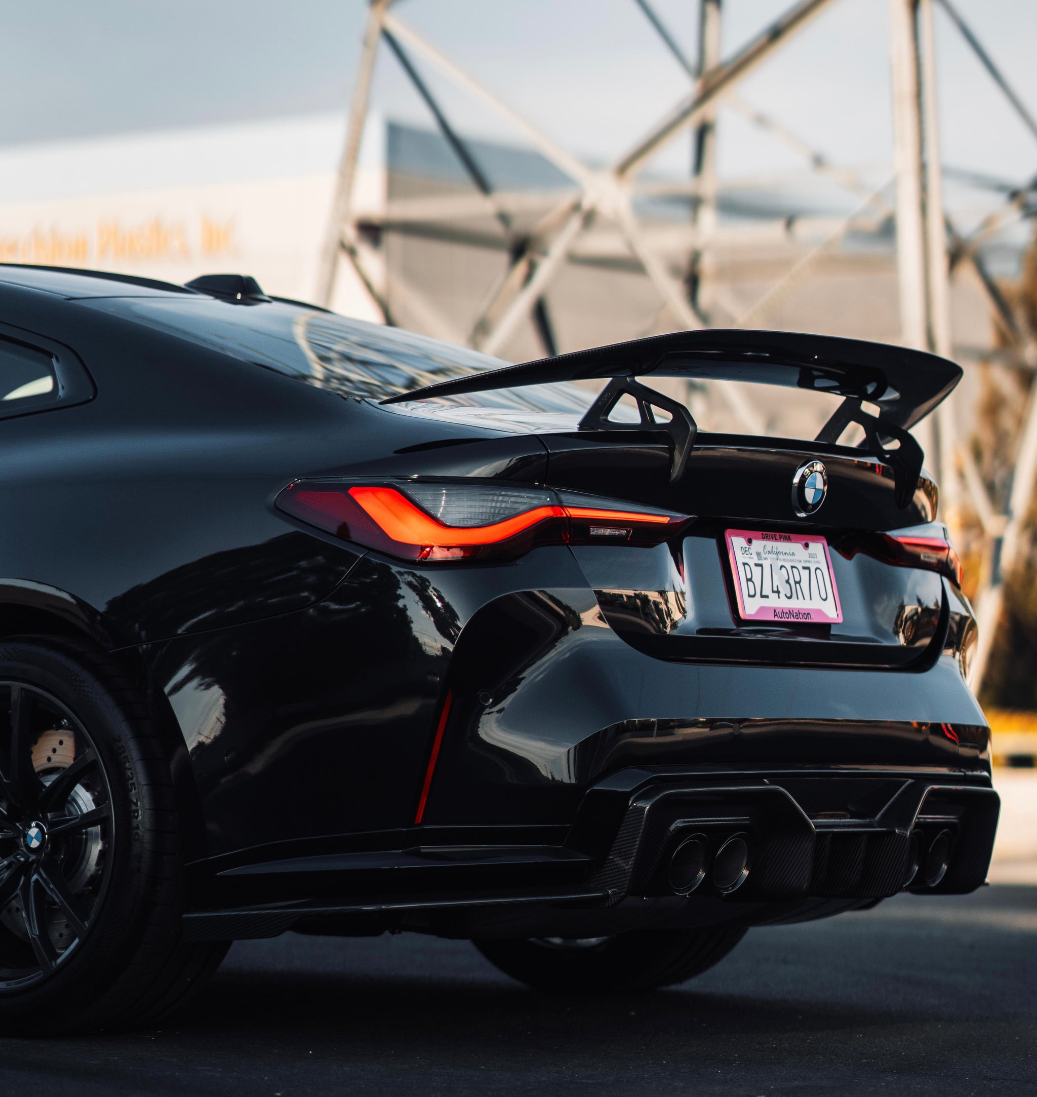 BMW G80 M3/G82/G83 M4 Carbon Fiber Artisan Swan Neck Wing