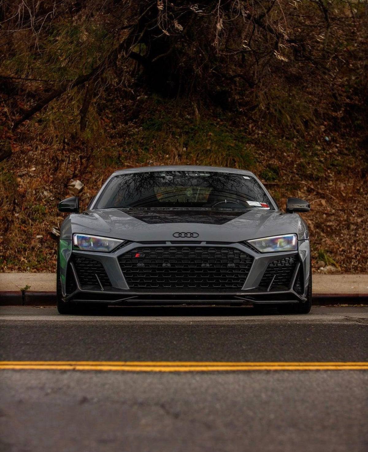 Audi R8 Gen 2 Carbon Fiber Artisan Front Lip 2019-2024
