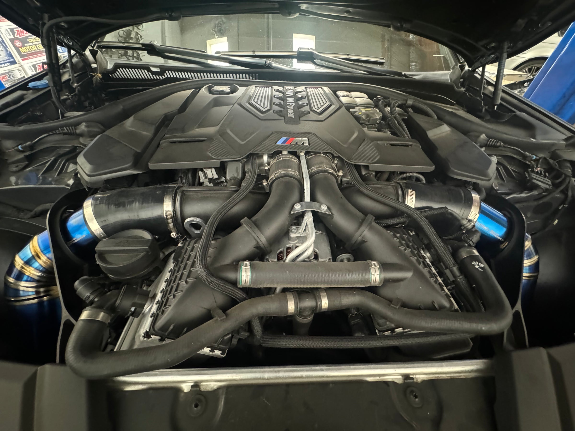 BMW F90/G30 M5 Titanium Front Mount Intakes | Eurobahndynamics