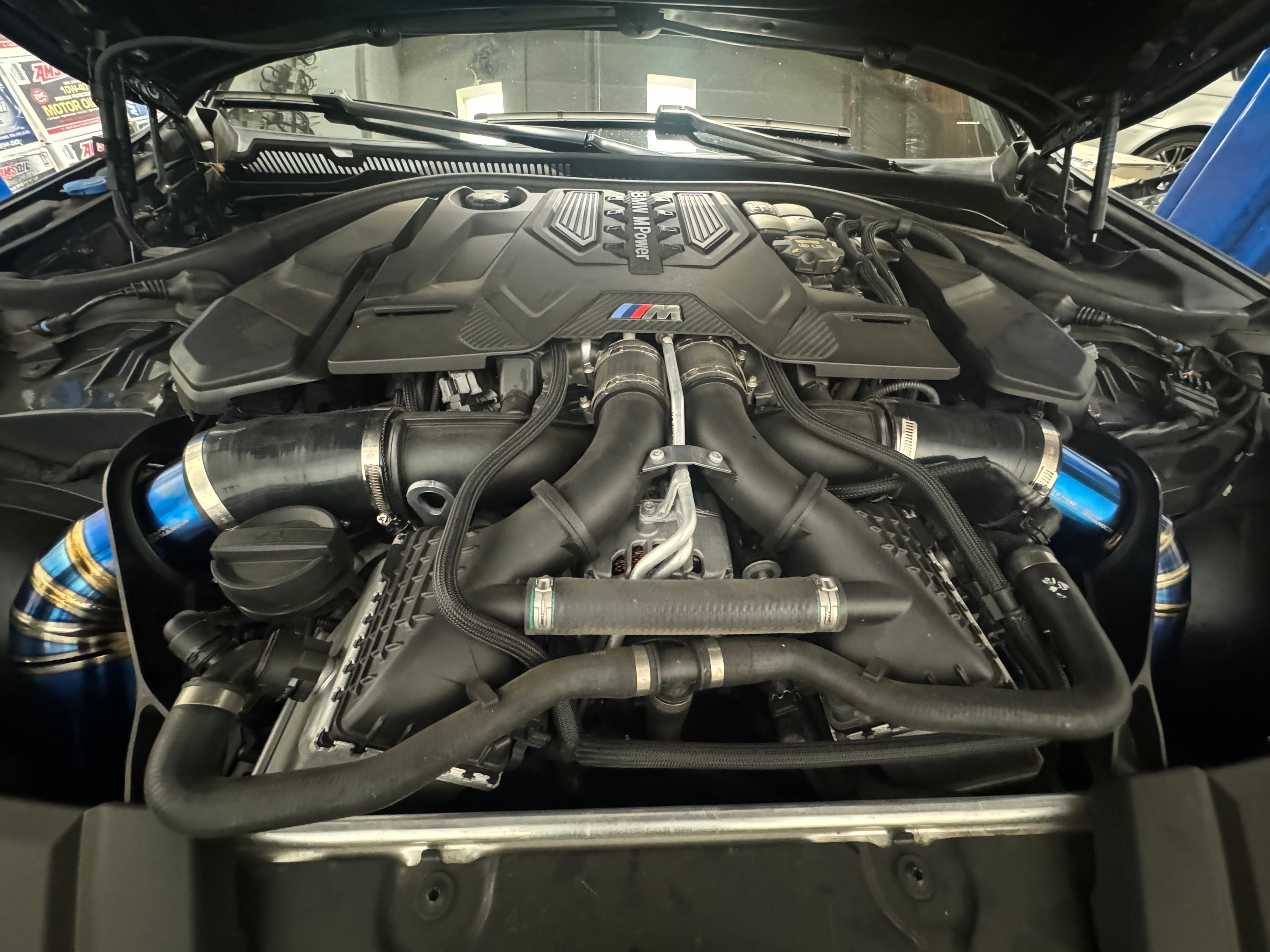 BMW F90/G30 M5 Titanium Front Mount Intakes | Eurobahndynamics