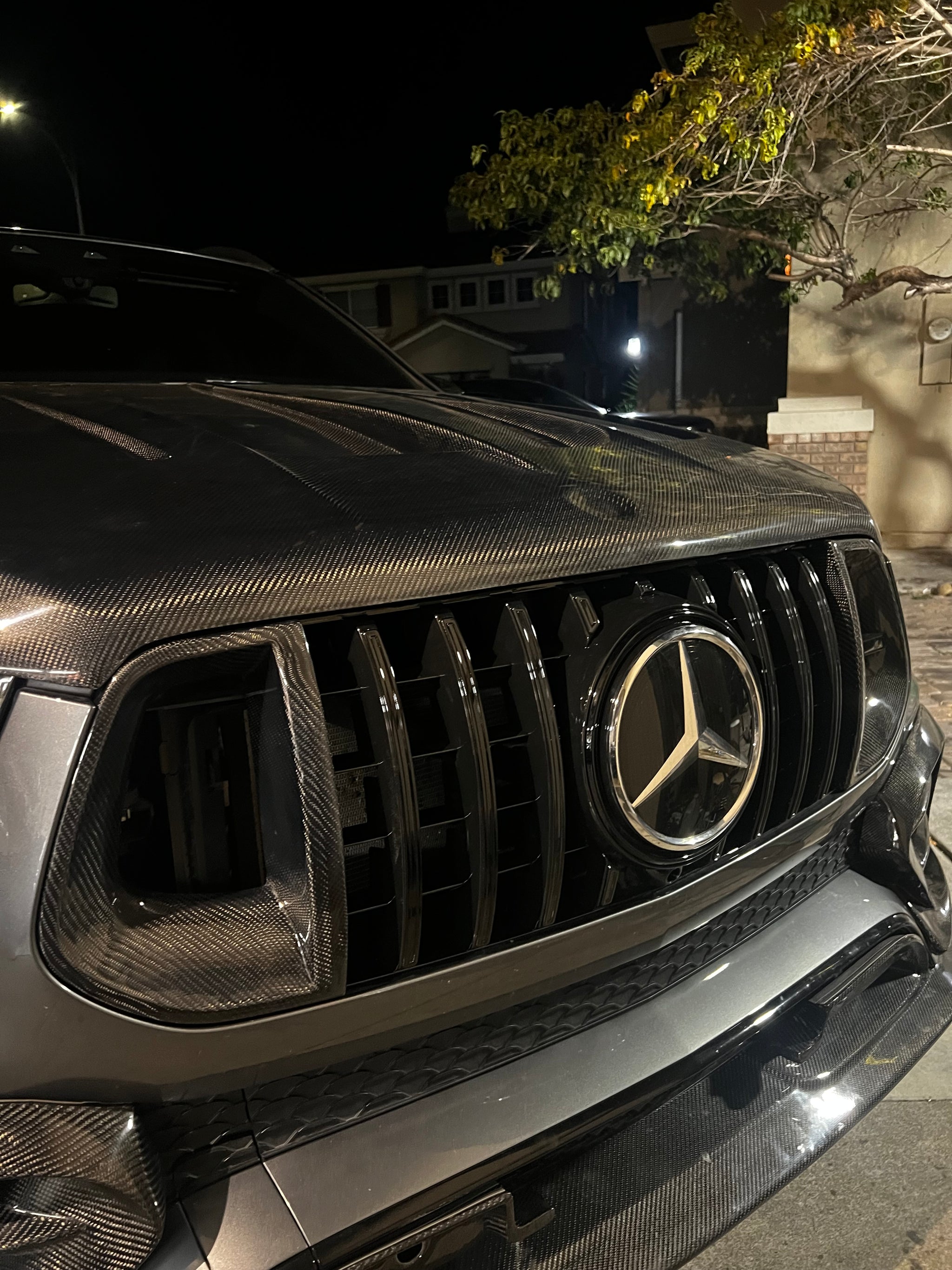 Mercedes GLE W167/C167 Carbon Fiber Front Grille | Eurobahndynamics