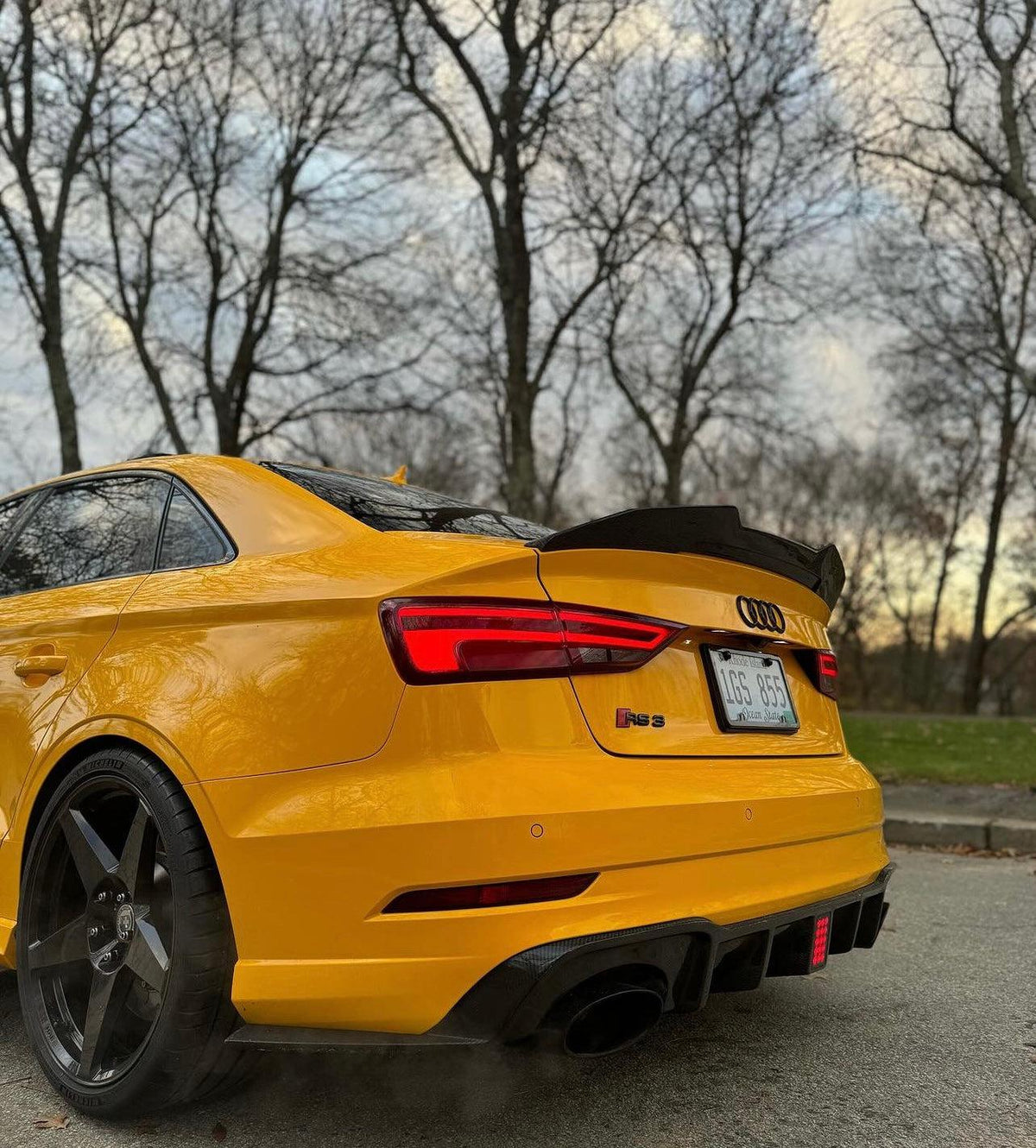 2014-2020 Carbon Fiber PSM Spoiler for Audi A3/S3/RS3