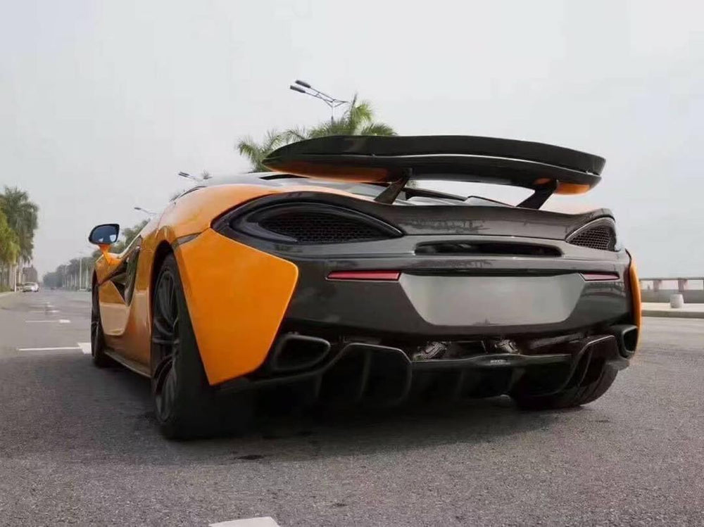 McLaren 570s P1 Style Carbon Fiber Wing | Eurobahndynamics
