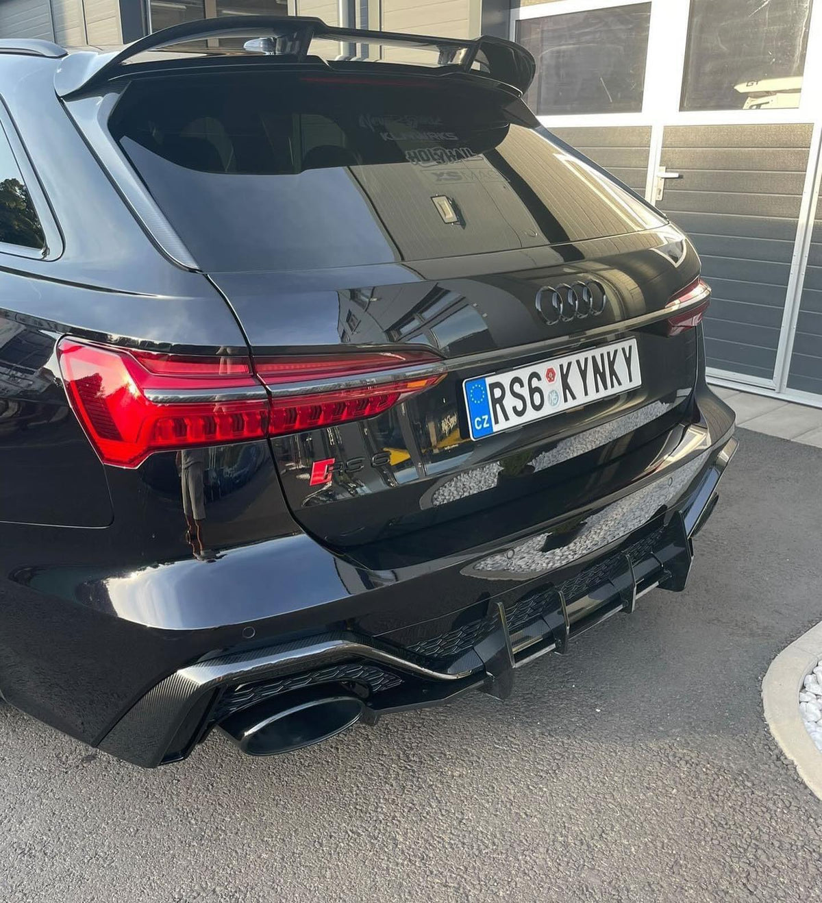 Audi RS6 Carbon Fiber Spoiler | Eurobahndynamics