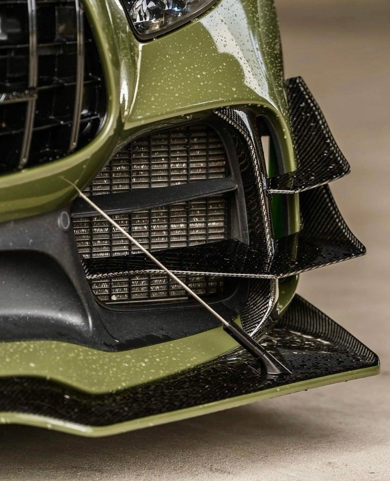 Mercedes AMG GTR Carbon Fiber Front Splitter | Eurobahndynamics