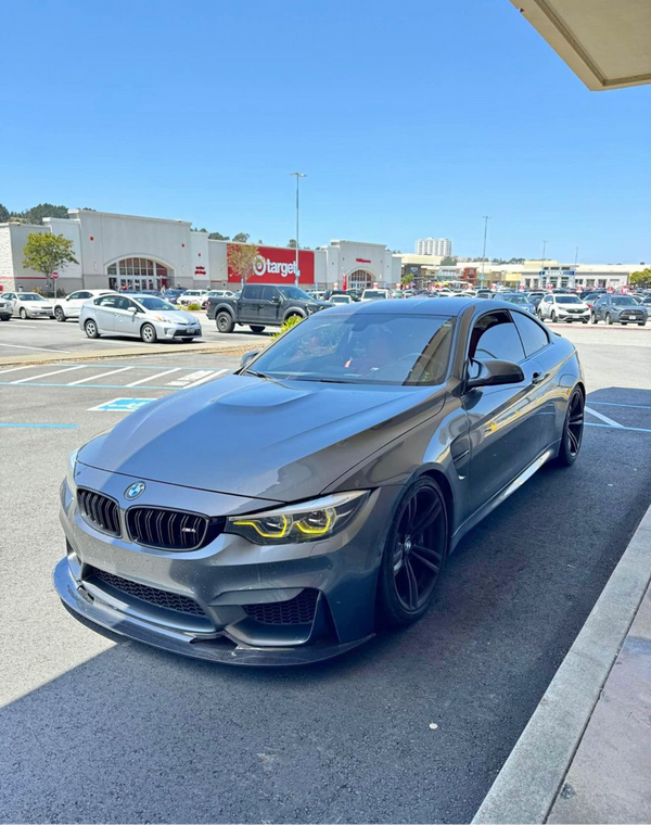 BMW F80 M3/F82/F83 M4 Carbon Fiber GT4 Front Lip | Eurobahndynamics