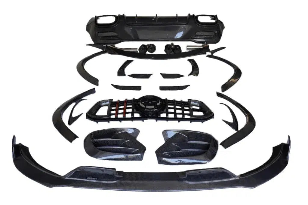 Brabus Style Carbon Fiber Body Kit - Mercedes Benz GLE63s/GLE53/GLE350 ...