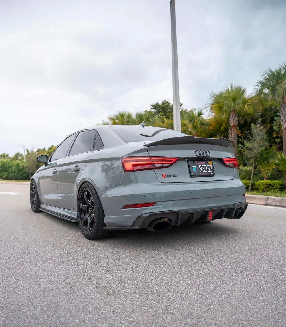 Audi RS3 Brake Light Carbon Fiber Diffuser | Eurobahndynamics