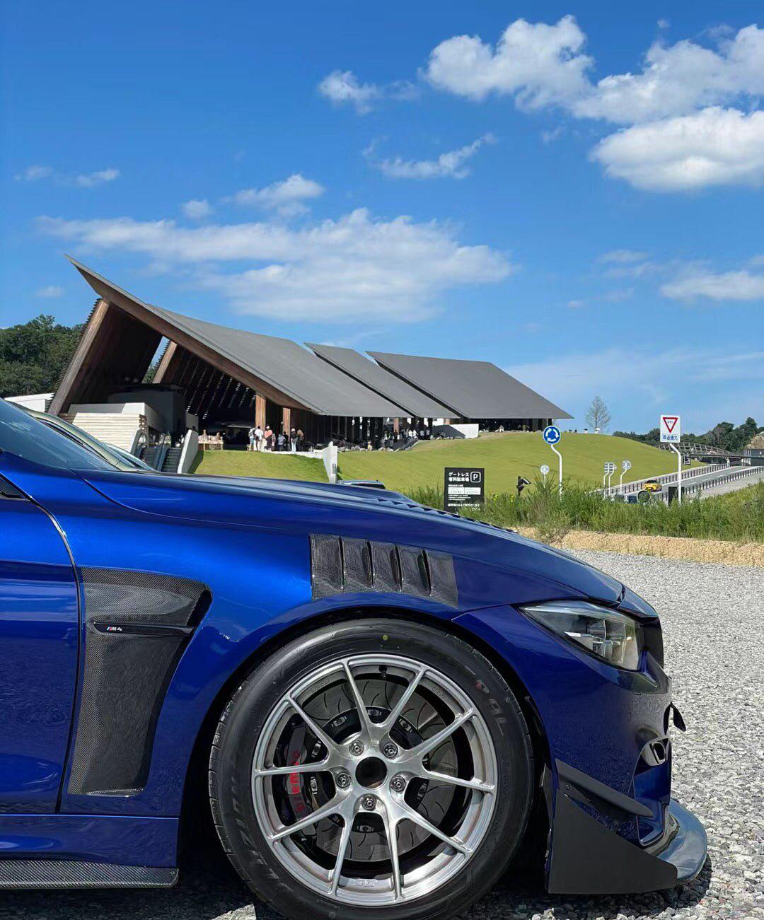 BMW F80 M3/F82/F83 M4 Carbon Fiber Vented Fenders | Eurobahndynamics