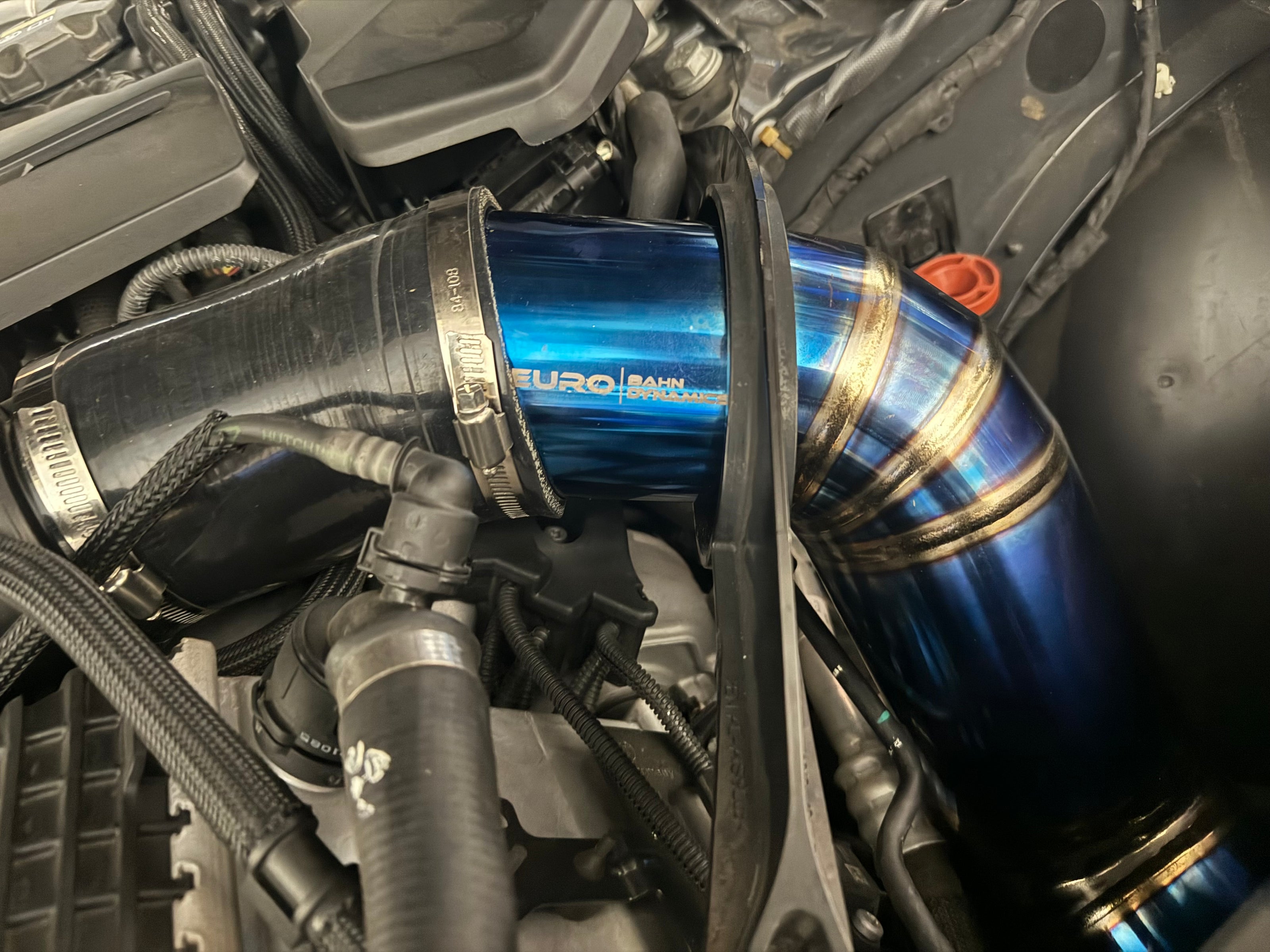 BMW F90/G30 M5 Titanium Front Mount Intakes | Eurobahndynamics