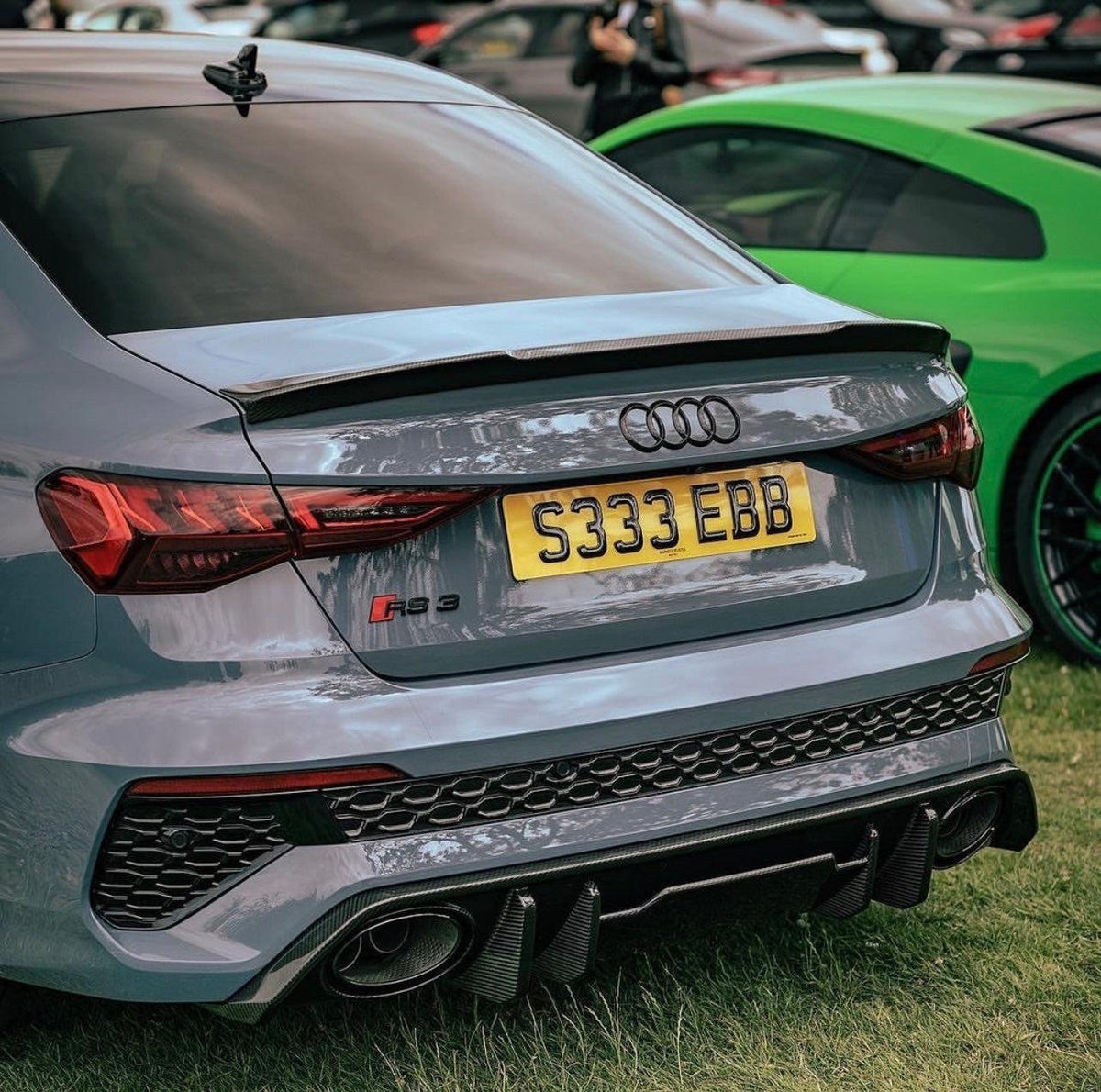 2022 Audi RS3 Carbon Fiber Diffuser | Eurobahndynamics