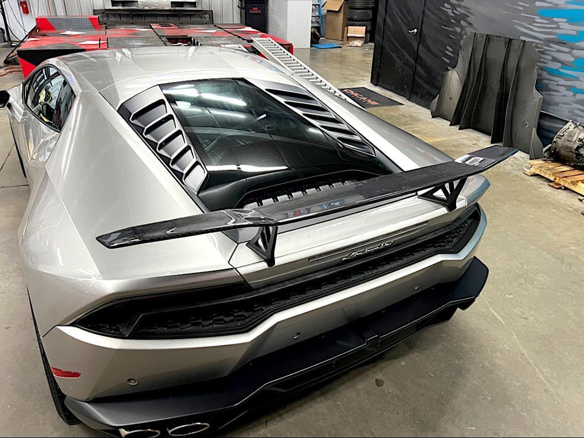 Lamborghini Huracan Carbon Fiber Artisan Wing | Eurobahndynamics