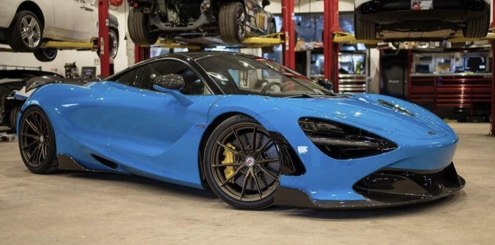 McLaren 720S/750S Carbon Fiber Side Skirt Blades | Eurobahndynamics