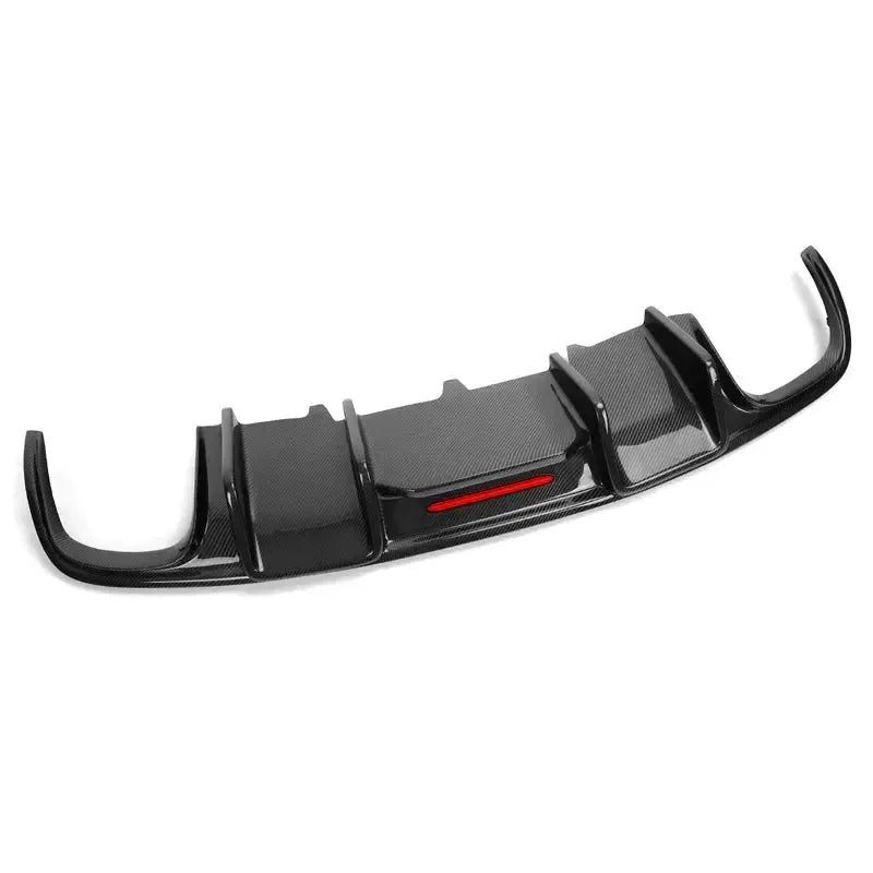 Audi B8 5 S4 And A4 Kb Style Carbon Fiber Rear Diffuser