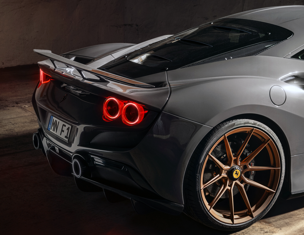 Ferrari F8 Tributo Carbon Fiber Rear Wing | Eurobahndynamics