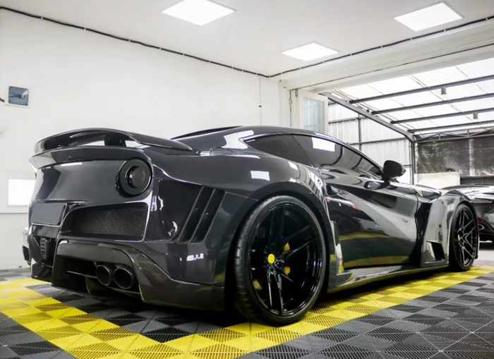 Ferrari F12 N-Largo Style Full Wide Body Kit | Eurobahndynamics