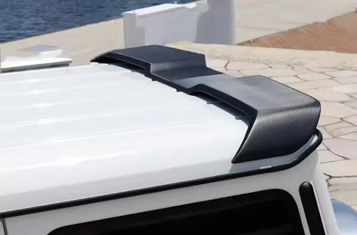 Mercedes G Wagon Carbon Fiber Spoiler With LED | Eurobahndynamics