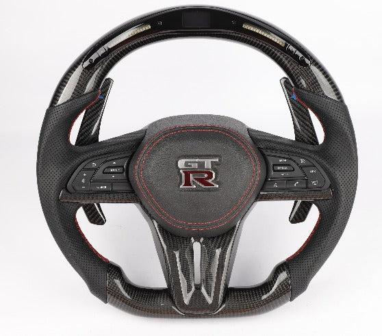 Nissan GTR Full Custom Steering Wheel | Eurobahndynamics