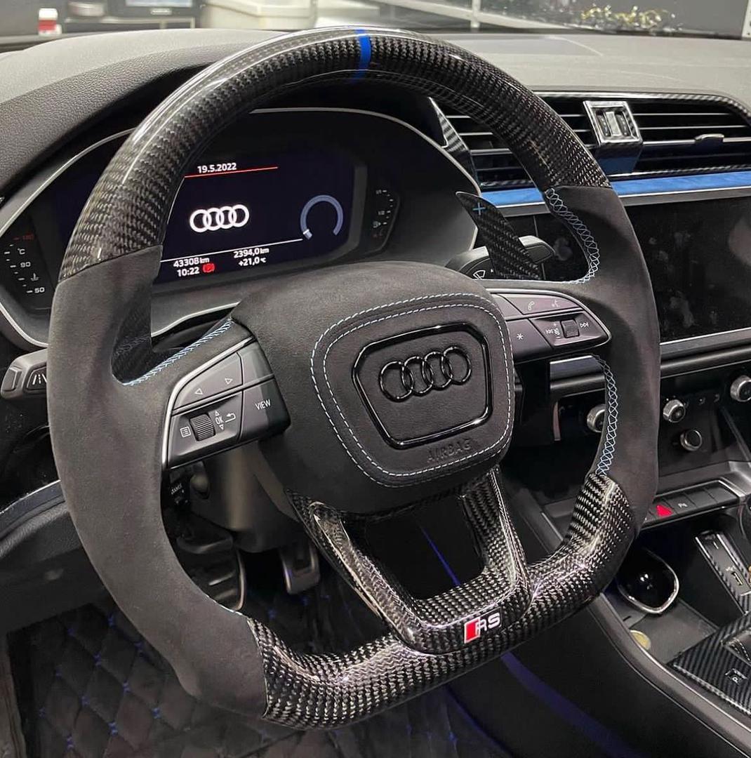 Audi Full Custom Carbon Fiber Steering Wheels