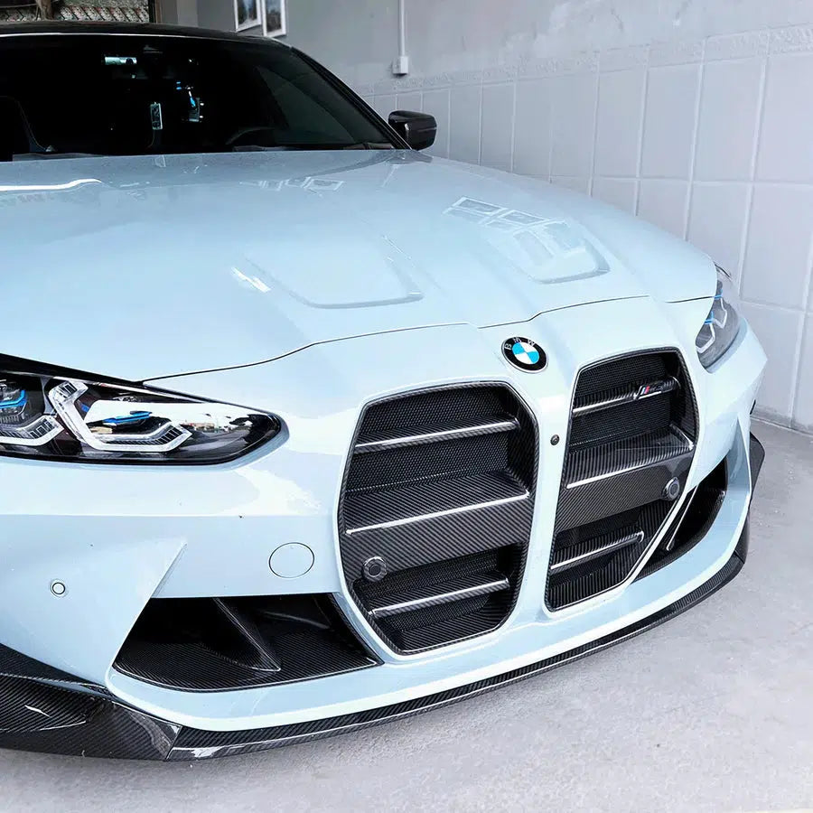 2021-2026 BMW G80 M3/G82/G83 M4 Carbon Fiber V2 Artisan Front Grille