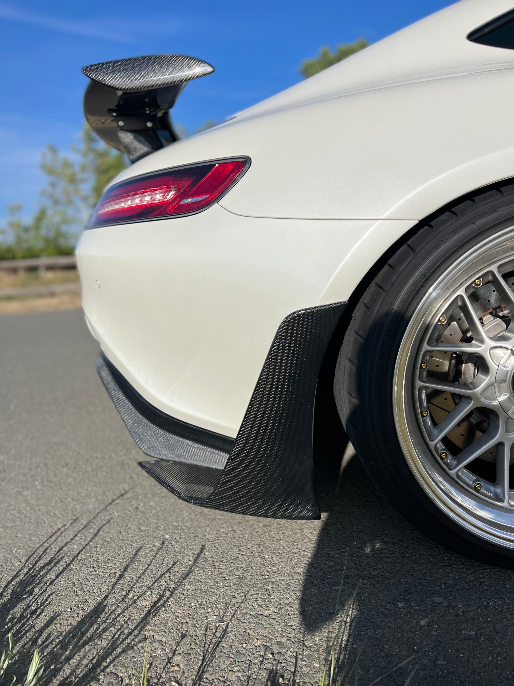 Mercedes AMG GTR Pro Style Rear Splitter | Eurobahndynamics