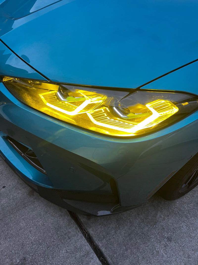BMW G8X G80 M3 G82 M4 G22 CSL YELLOW HEADLIGHT DRL MODULE UPGRADE