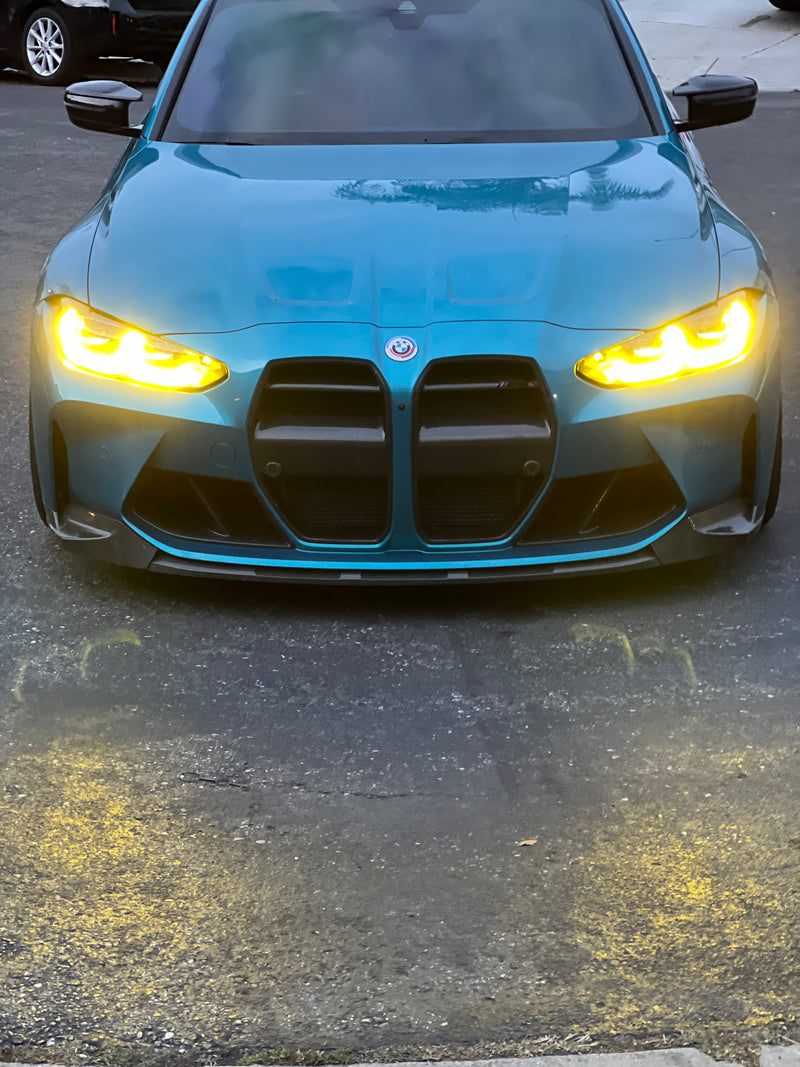 BMW G8X G80 M3 G82 M4 G22 CSL YELLOW HEADLIGHT DRL MODULE UPGRADE