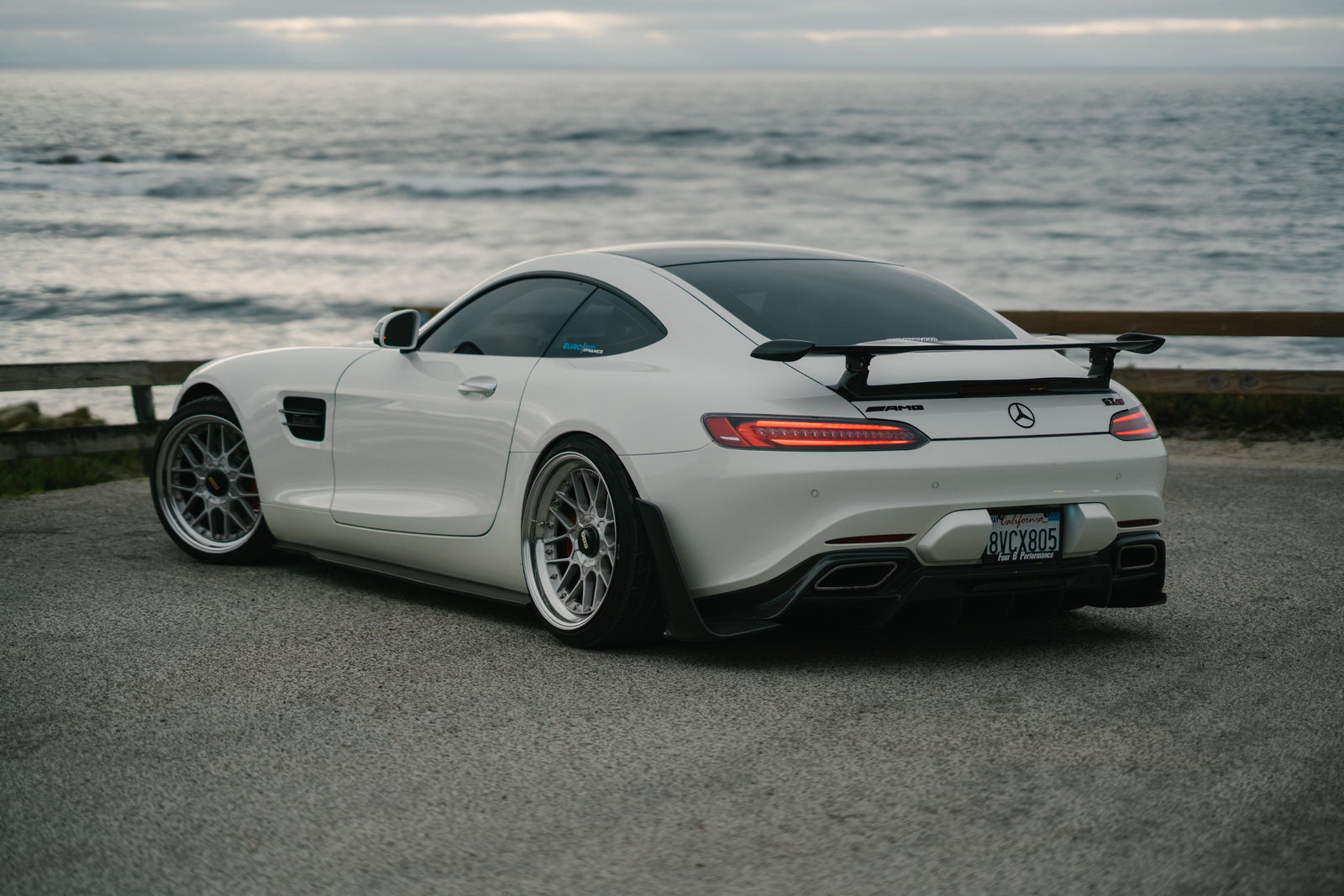 Mercedes AMG GT/GTS/GTC Carbon Fiber Rear Diffuser | Eurobahndynamics