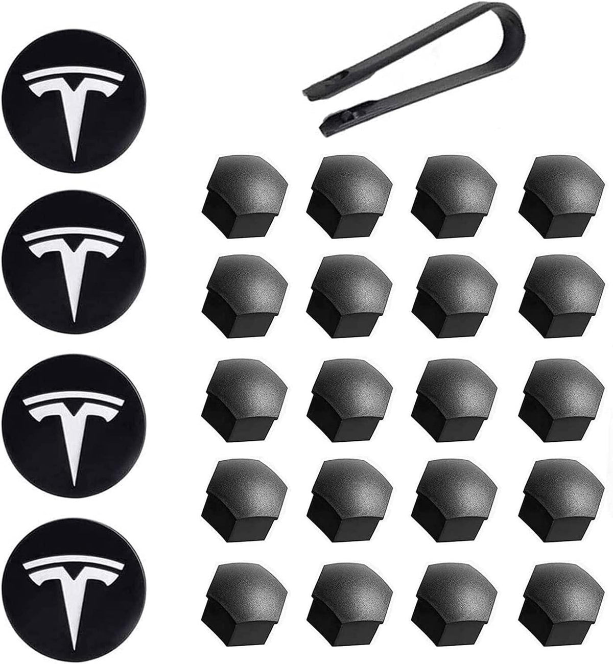 Tesla Model S/3/X/Y Wheel Caps | Eurobahndynamics