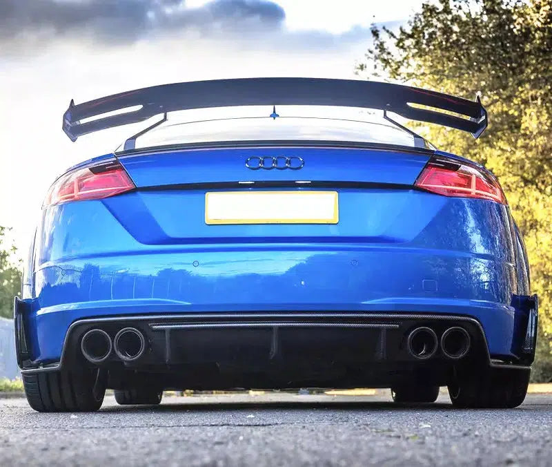 Audi TTRS Carbon Fiber Dual Hole Wing | Eurobahndynamics