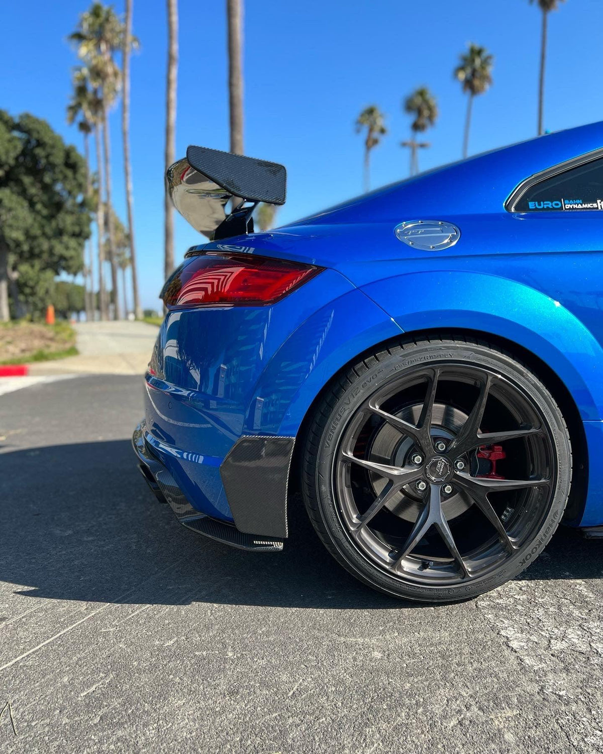 Audi TTRS Artisan EuroBahn Carbon Fiber Diffuser | Eurobahndynamics