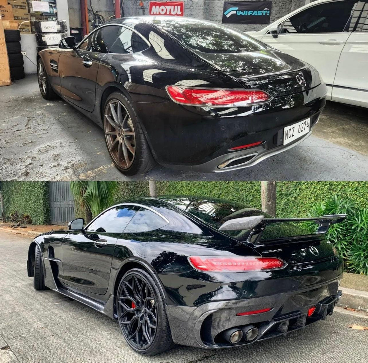 Mercedes AMG GT/GTS/GTC Carbon Fiber Black Series Body Kit