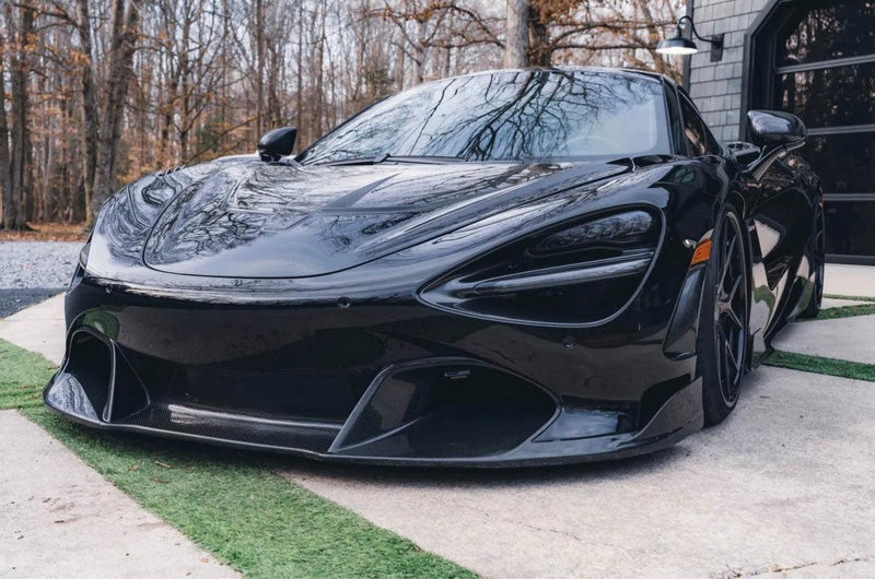 McLaren 720s Artisan Carbon Fiber Front Lip | Eurobahndynamics