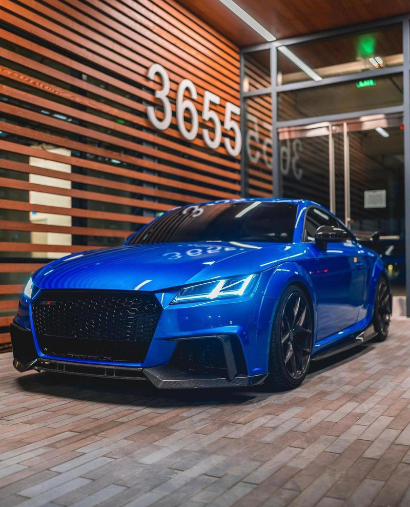 Audi TTRS Carbon Fiber Front Lip | Eurobahndynamics