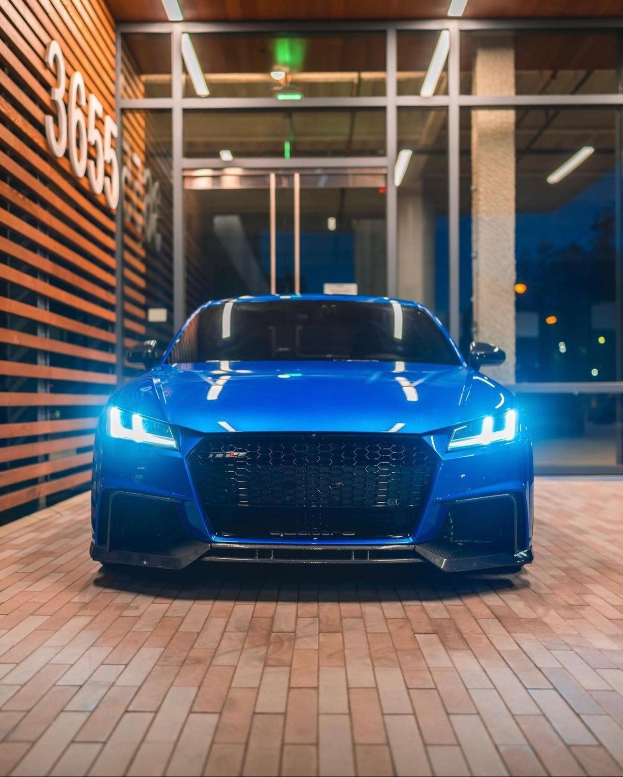 Audi TTRS Carbon Fiber Front Lip | Eurobahndynamics
