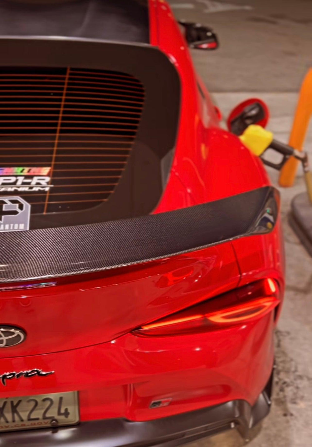 Toyota Supra MK5 Carbon Fiber AG Wing | Eurobahndynamics