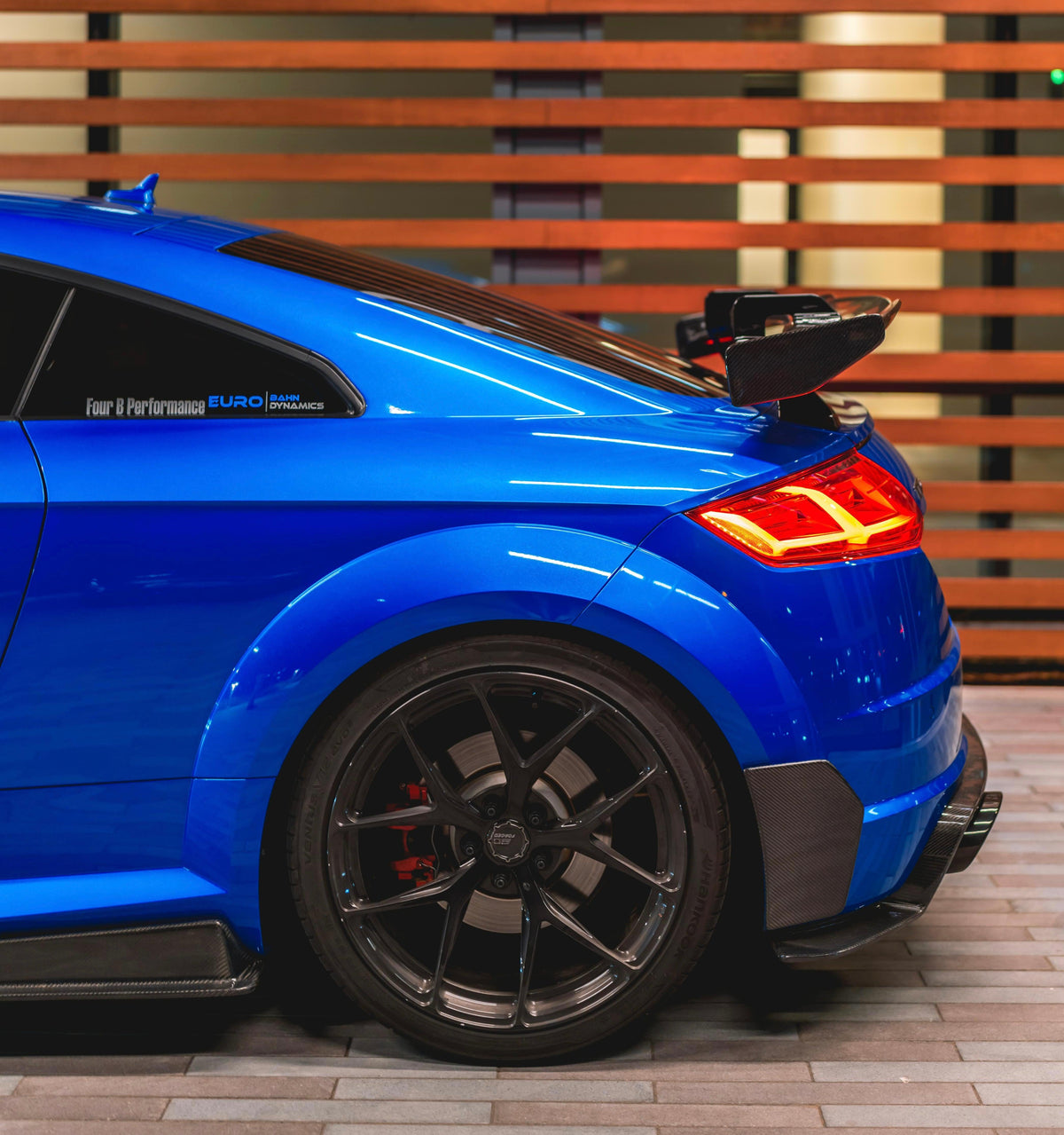Audi TTRS Artisan EuroBahn Carbon Fiber Diffuser | Eurobahndynamics